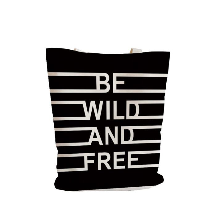 Sacs à main réutilisables à motif rayé, fourre-tout en toile imprimé ...