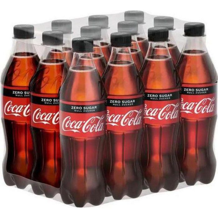 Coca-Cola Zero 50cl (lot de 2 packs de 12 soit 24 bouteilles ...