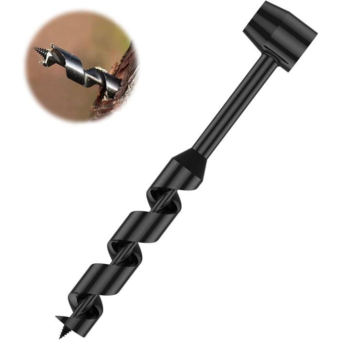 Tarière Manuelle à Main, 25-230 mm, Portable Polyvalent Foret ...