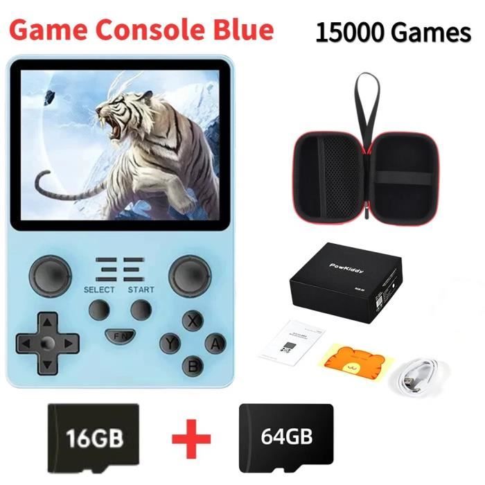 Jeux 80G 15K - Console de jeu vidéo rétro RGB20S, système Wi-Fi Linux ...