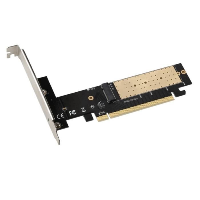 Carte'extension M.2 NGFF vers PCI E Riser, PCI Express 3.0x16 NVME, adaptateur M.2 M KEY NGFF ...