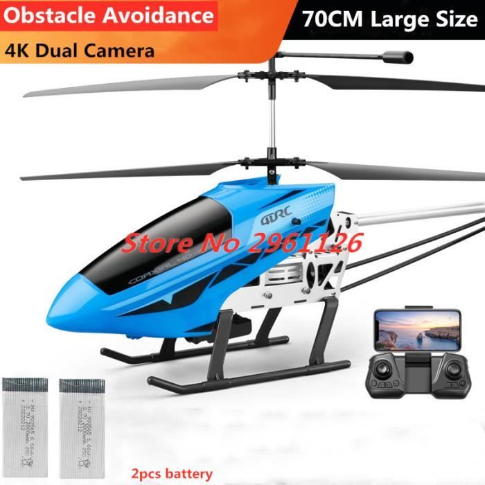 Double caméra 4K 2B - Hélicoptère 4k Double Caméra 70cm Pour Éviter Les ...