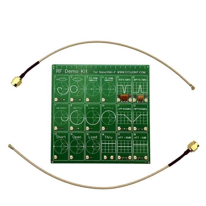 Rf Test Board B - Kit De Démonstration Rf Pour Carte De Test Rf Nanovna ...