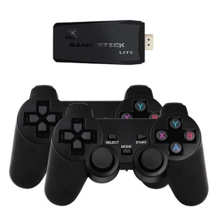 Console de jeu vidéo rétro - - Double manette sans fil 2.4G - 4K HD ...