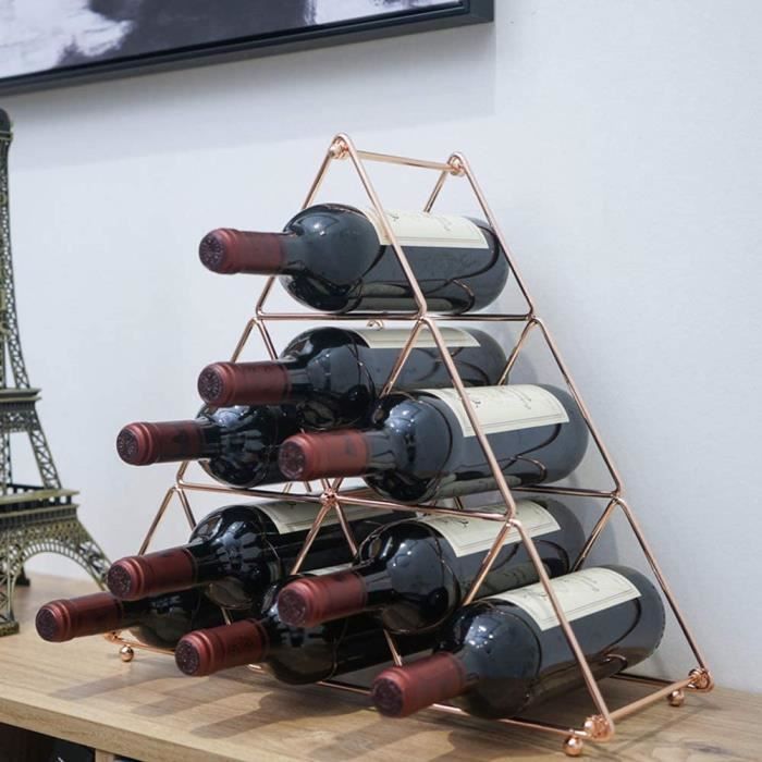 Casier à Vin Rack de Vin en Résine Personnalisé - Marron - 2 Portes ...