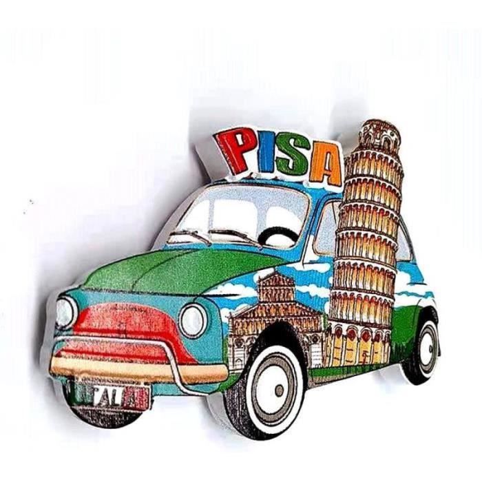 Aimant de refrigerateur 3D en resine - Tour de P - Cadeau souvenir ...