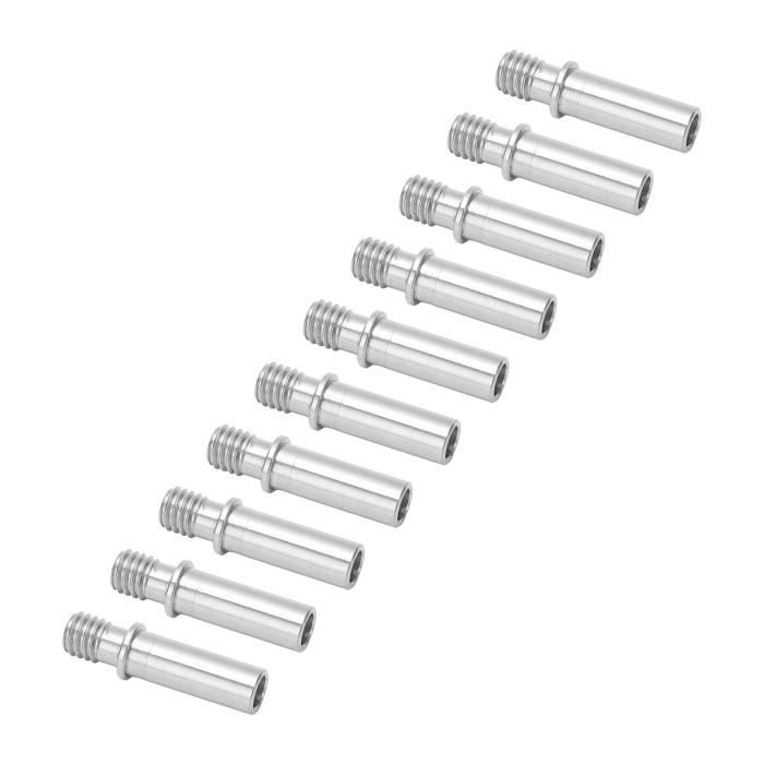 Tube De Gorge Hotend 10 Pièces M6 Hotend Throat Tube Connexion Directe Robuste En Acier ...