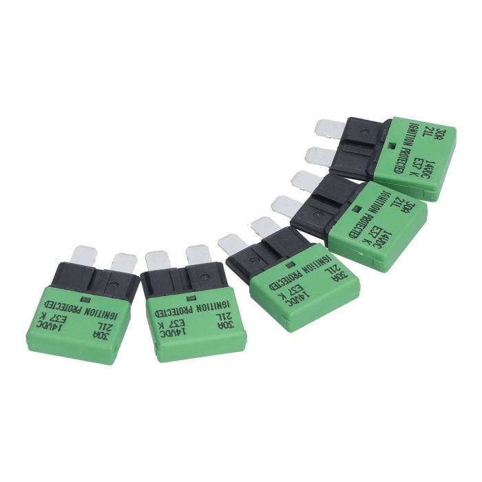 Fusible 30A disjoncteur réinitialisable Disjoncteur à Réinitialisation ...