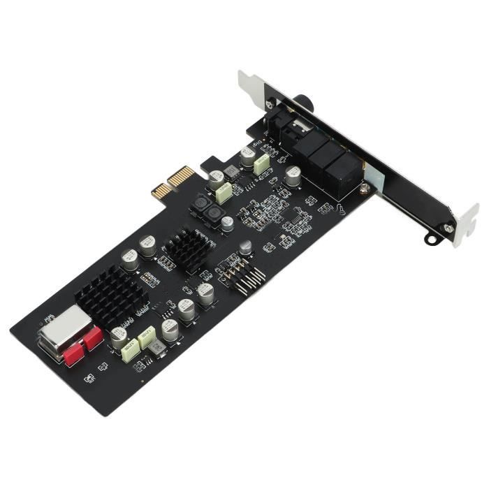 Duokon carte son de jeu Carte son Décodeur coaxial optique 24 bits 96 ...