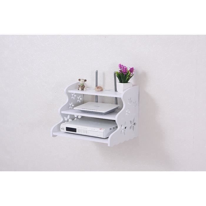 High-Étagère Routeurs 3 niveaux Télécommandes Détenteur de contrôle ...