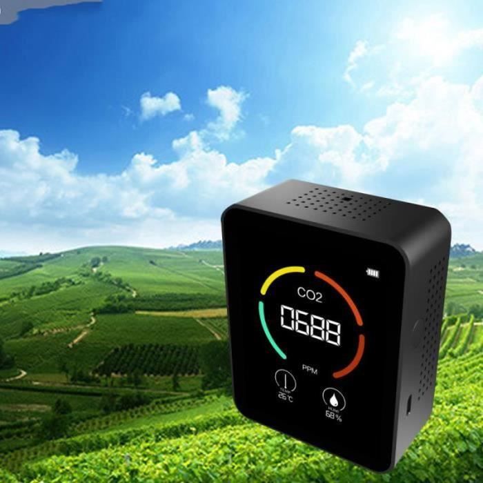 3 in 1 Détecteur CO2 Moniteur de qualité de l'air , Testeur ...