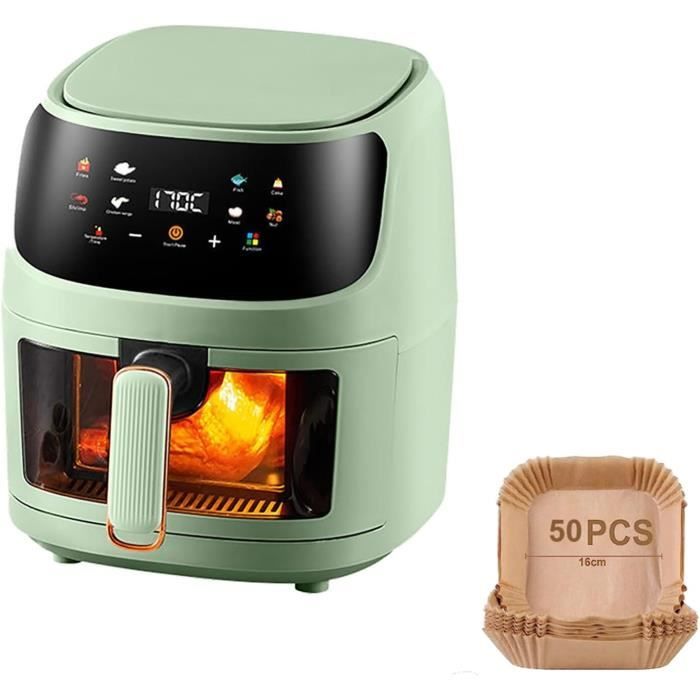 Friteuse À Air 8L Avec Fenêtre Friteuse Numérique À Convection Avec ...