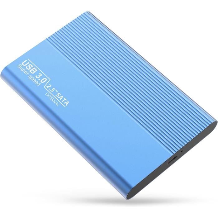 Disque Dur Externe Usb 3.0 Ultra Fin Tout-Aluminium Stockage Hdd Pour ...