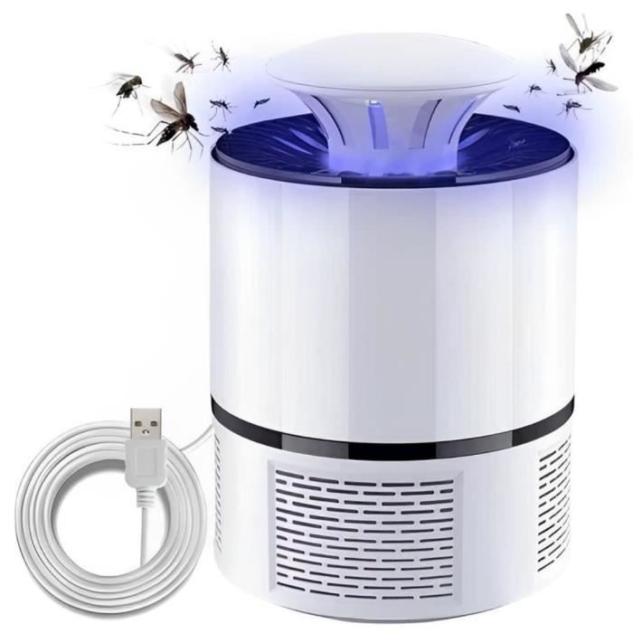 Lampe Anti-Moustiques Électrique Blanche, Lampe Insecticide Pour ...