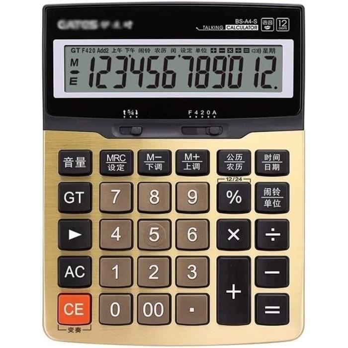 Calculatrice De Bureau, Calculatrice Électronique À Fonction Standard ...