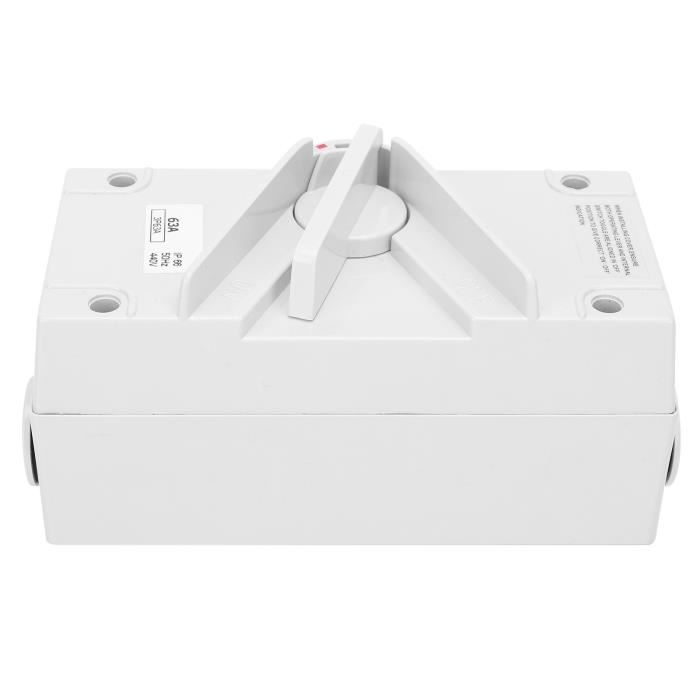 VBESTLIFE Interrupteur d'isolateur 3P Interrupteur d'Isolement Étanche ... VBESTLIFE Interrupteur d'isolateur 3P Interrupteur d'Isolement Étanche ...