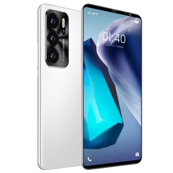 Téléphone portable Grand Mémoire Double Carte Fentes Haute Qualité 5,0 ...