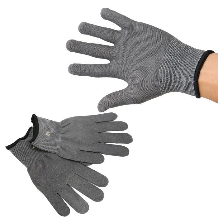 1 paire d'électrodes gants dizaines Machine électrode conductrice ...