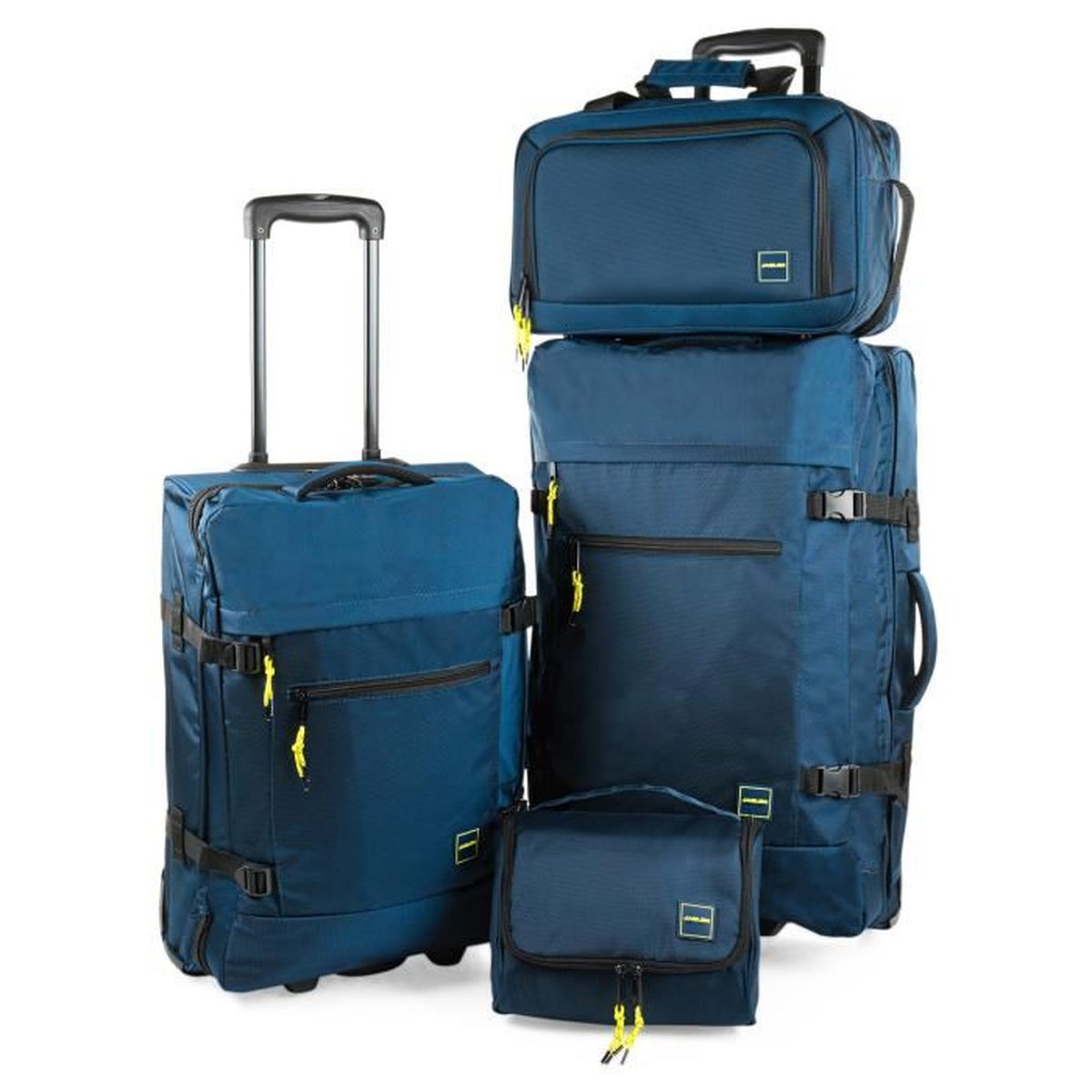 Set Valise Souple Bleu Marine