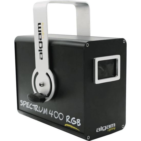ALGAM LIGHTING LAL SPECTRUM400RGB - LASER D'ANIMATION 400MW RGB - Cdiscount TV Son Photo