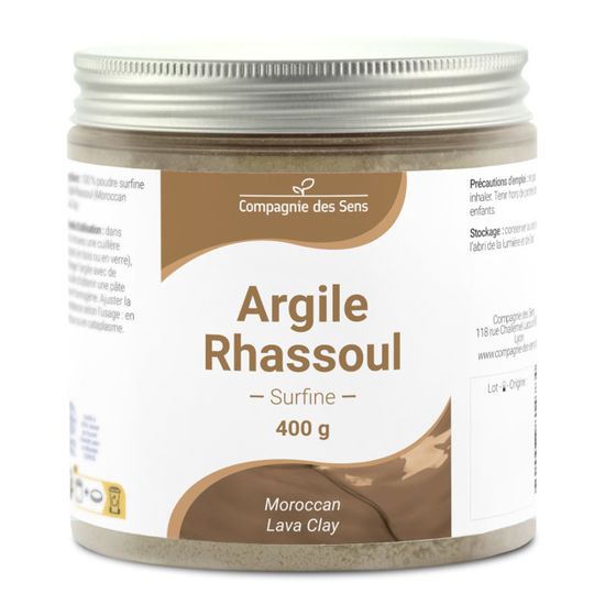 Argile Rhassoul - Poudre surfine - 400g - Argile Brute 100% naturelle ...