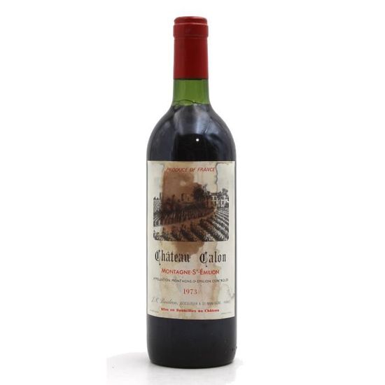 Château Calon 1973 - 75cl AOC Montagne-St-Émilion - La cave Cdiscount