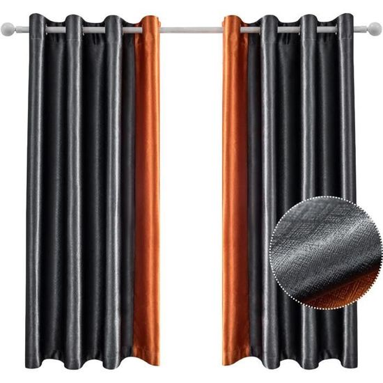 Rideaux Intérieurs Lot De 2, Rideau Thermique Isolant Anti Froid Et ...