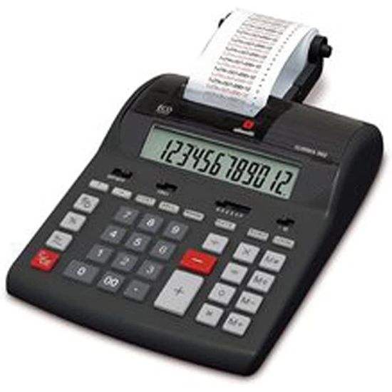 Olivetti Summa 302, calculatrice, Noir - Cdiscount Beaux-Arts et ...