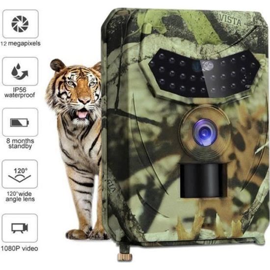 TD Caméra 1080P animal sauvage HD caméra étanche surveillance caméra de ...