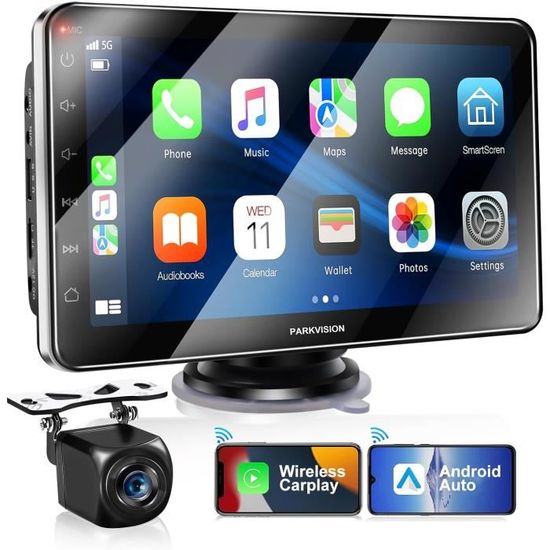 Carplay Afficher Android Auto Autoradio, 7 Pouces Écran Tactile Poste ...