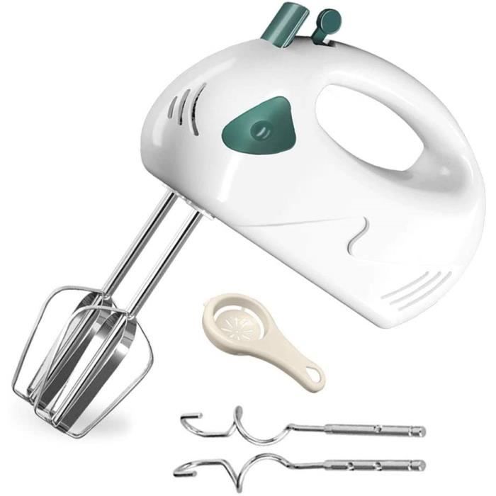 Batteur à main électrique, pétrins à 7 vitesses, avec bouton déjection ...