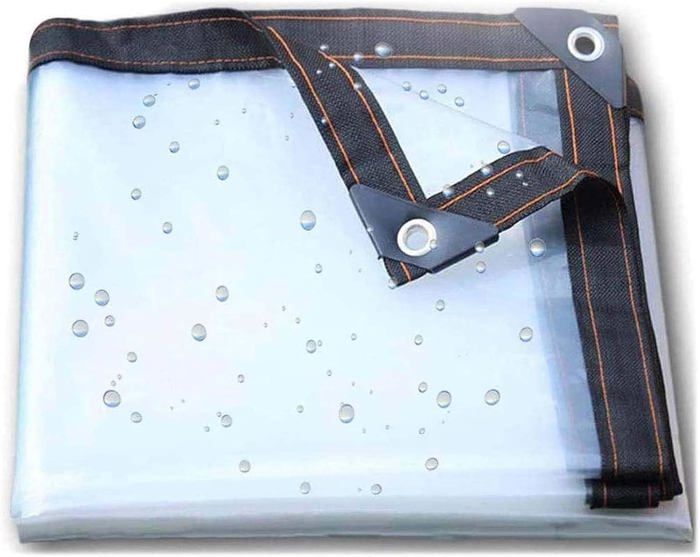 Bâche de Protection Imperméable 1x2m, Bâches Transparente étanche ...