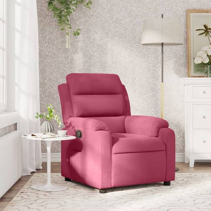 BONNIE®（Rouge）Fauteuil releveur - dossier inclinable/135 degrés - rouge ...