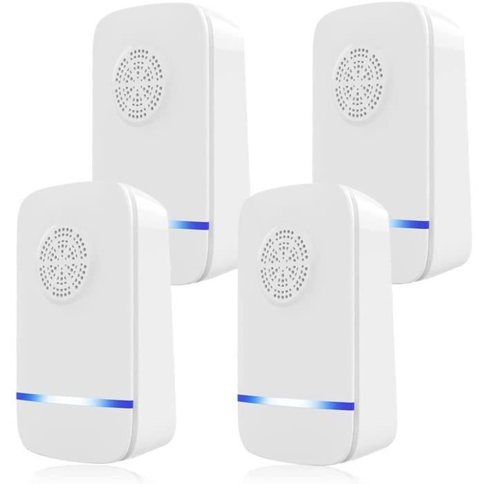 4Pc Répulsifs Antiparasitaires,Répulsif à Ultrasons pour Souris ...
