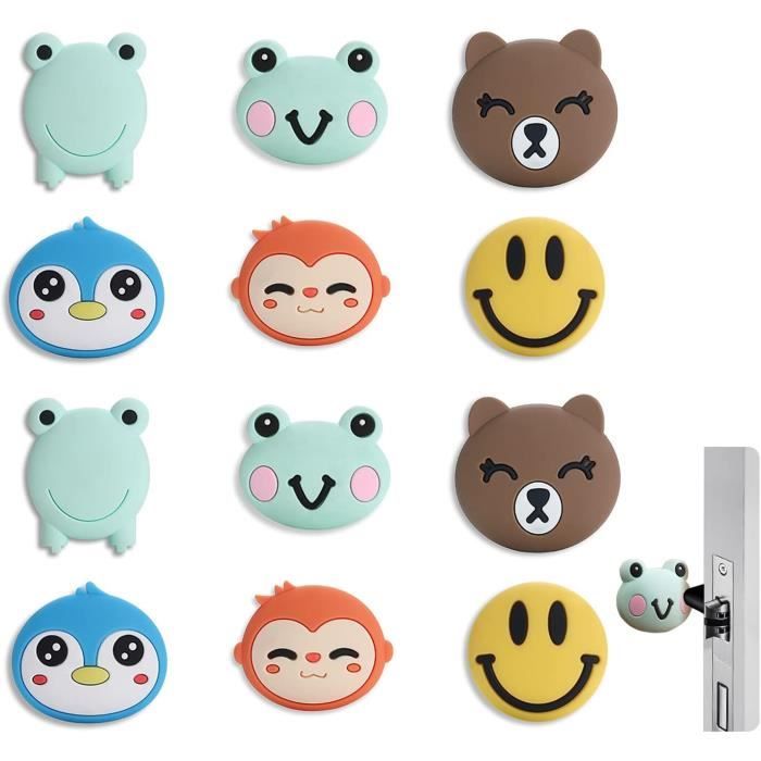 Butées de porte,Stop Porte Adhesif,tampon mural,Arret de Porte mur de ...