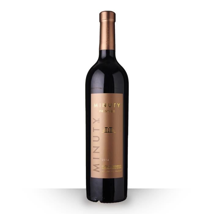 Minuty Prestige 2014 Rouge 75cl AOC Côtes de Provence - Vin Rouge - La ...