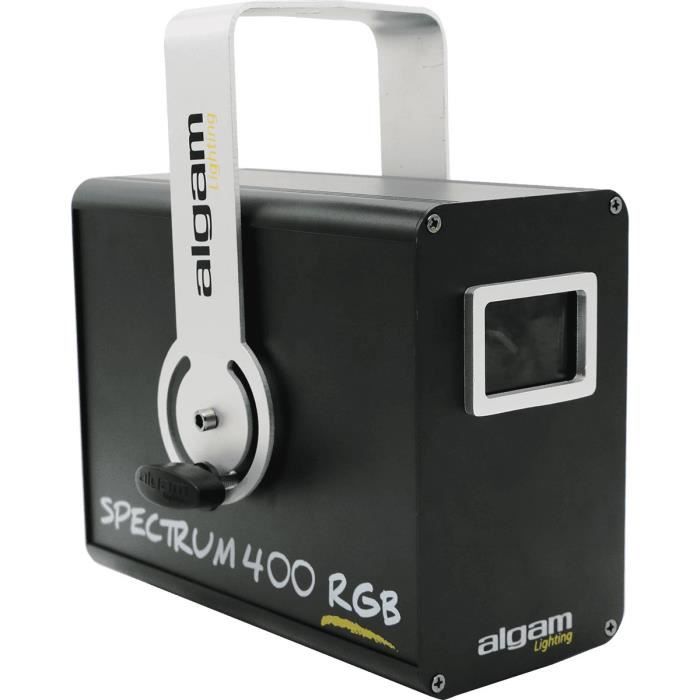ALGAM LIGHTING LAL SPECTRUM400RGB - LASER D'ANIMATION 400MW RGB - Cdiscount TV Son Photo