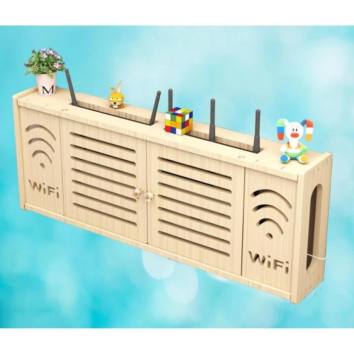 Etagere Pour Decodeur Et Box Rangement Box Internet Boîte De Rangement ...