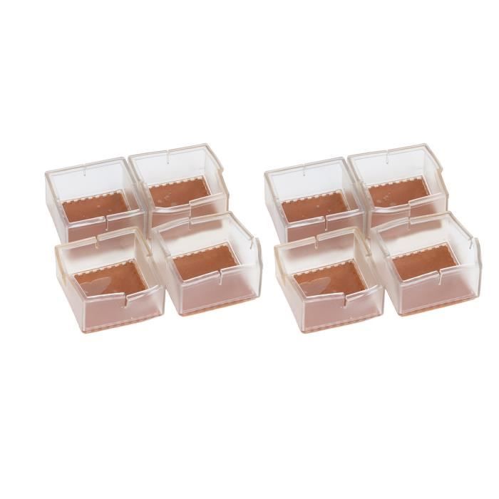 EJ.life Square Table Foot Pads, Furniture Leg Cover Anti Slip for Chair ...