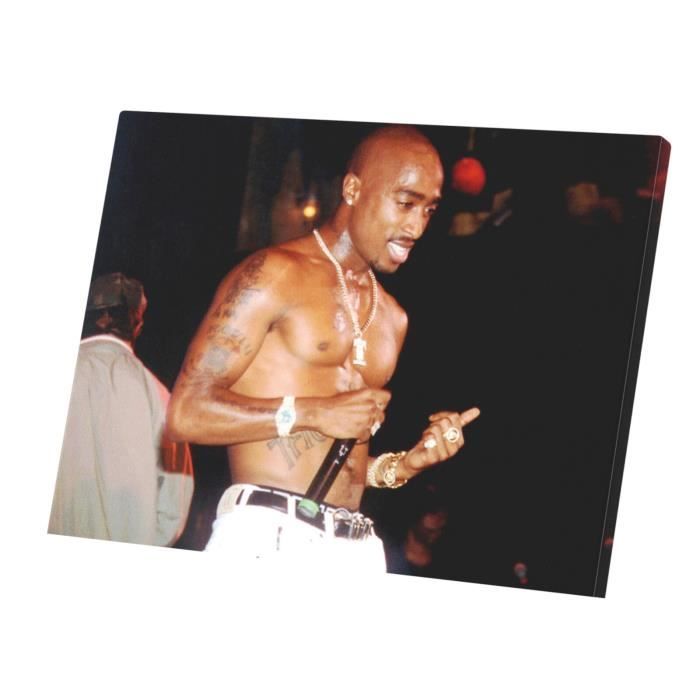 Tableau Décoratif Tupac Shakur Live Concert Rapper Rap Hip Hop Legend ...