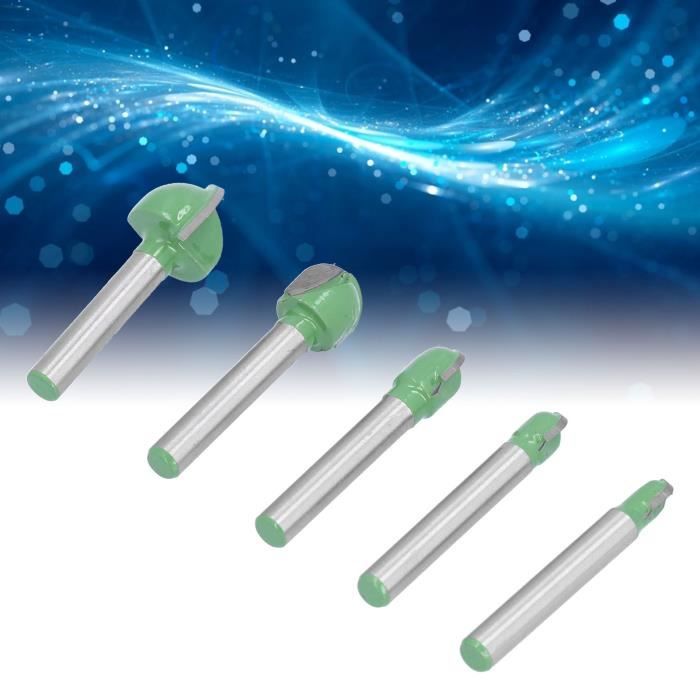 LAN Fraise À 2 Fltes Bit De Routeur À Nez Rond Bit À Nez Rond Bit À ...