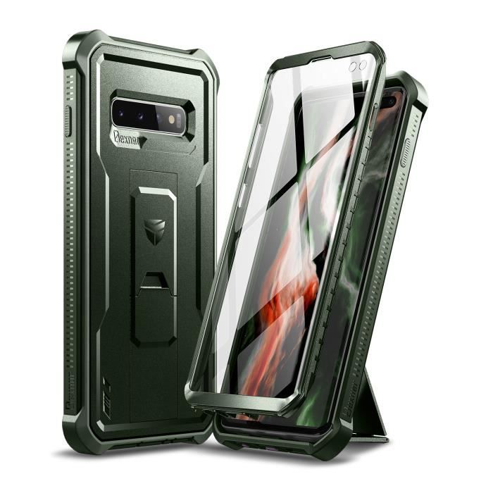 Dexnor Coque Pour Samsung Galaxy S10 Plus Antichoc Boîtier Housse Étui