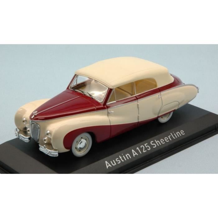 NOREV NV070013 AUSTIN A125 SHEERLINE 1947 BEIGE & DARK RED 1:43 DIE ...