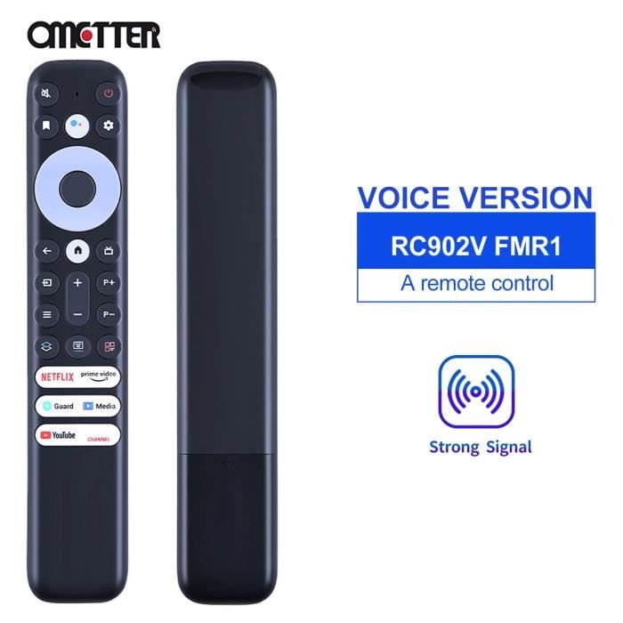 Télécommande universelle pour Smart TV,version vocale TCL,RC902V,FMR1 ...