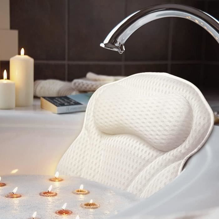 AmazeFan Coussin de bain de luxe pour baignoire et spa avec technologie ...