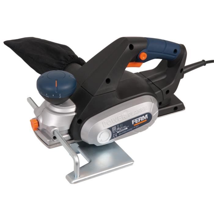 FERM Rabot électrique 650W – PPM1010 - Cdiscount Bricolage