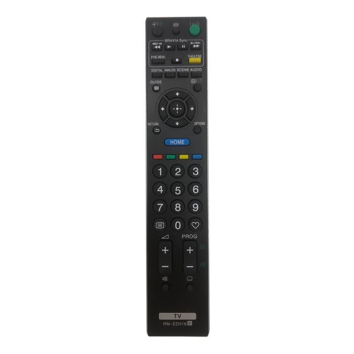 Remplacement Télécommande Sony Tv Pour Rm Ed016 Cdiscount Tv Son Photo