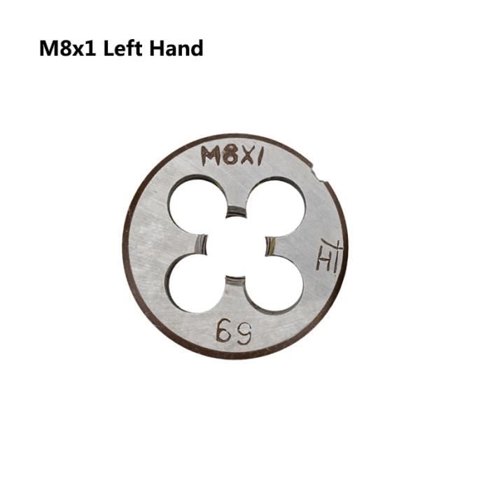 Filière - Buse de filage - Taraud M8x1 Left - CMCP matrices de filetage ...