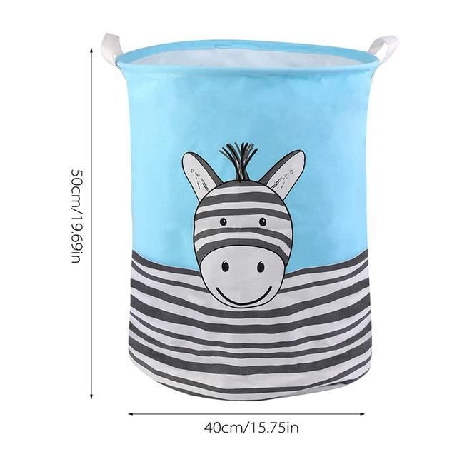 Panier à linge,Donkey Blue--Grand Panier À Linge Sale Pliable, Seau De ...