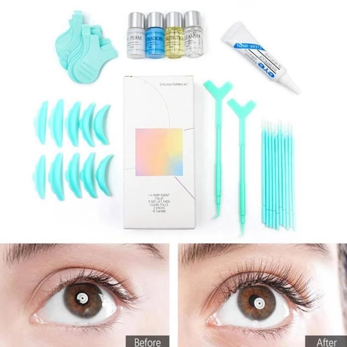 Zerodis Kit Rehaussement de Cils Kit de rehaussement de cils Ensemble ...